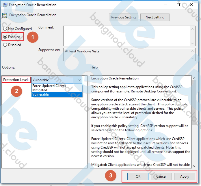 วิธีแก้ปัญหา Remote Desktop "This could be due to CredSSP encryption ...