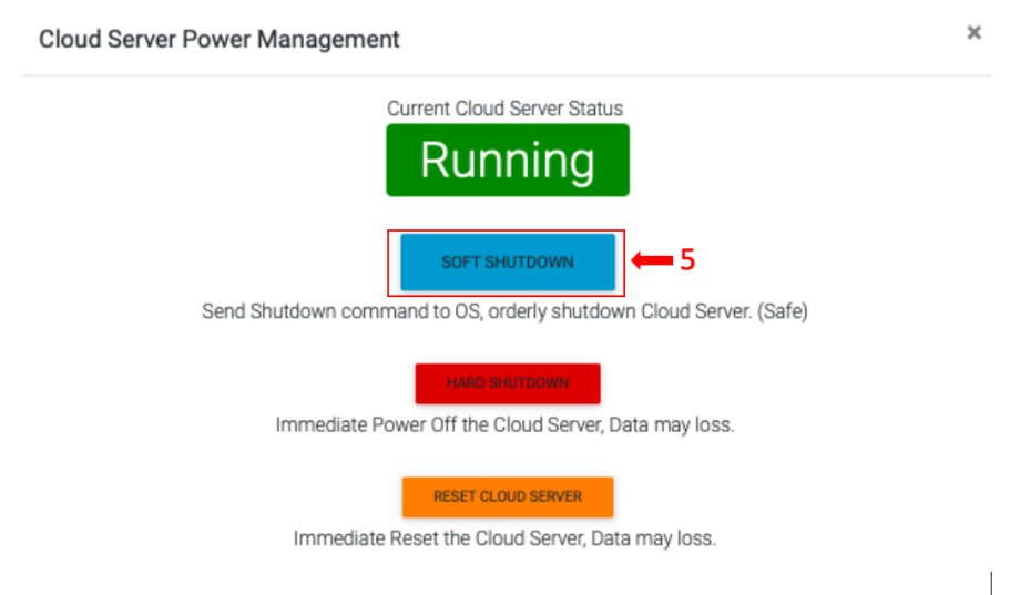 วิธีการ Restart เครื่อง WordPress Cloud - Bangmod Knowledge Base