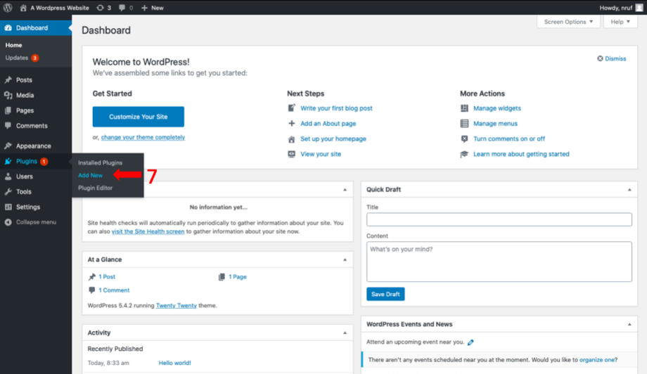 วิธีการติดตั้ง Plugins W3 Total Cache สำหรับ WordPress Cloud - Bangmod Knowledge Base