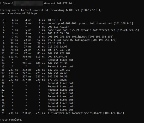 [TH] วิธีการ Ping และ Traceroute - Bangmod Knowledge Base