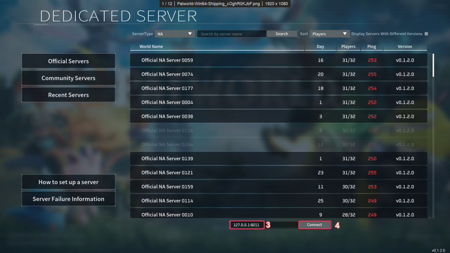 ขั้นตอนการตั้งค่าเพิ่มเติมสำหรับการเปิดเซิฟเวอร์เกม Palworld - Bangmod Knowledge Base