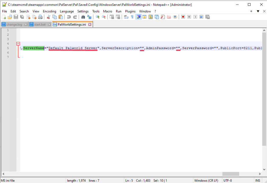 ขั้นตอนการตั้งค่าเพิ่มเติมสำหรับการเปิดเซิฟเวอร์เกม Palworld - Bangmod Knowledge Base