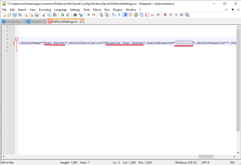 ขั้นตอนการตั้งค่าเพิ่มเติมสำหรับการเปิดเซิฟเวอร์เกม Palworld - Bangmod Knowledge Base