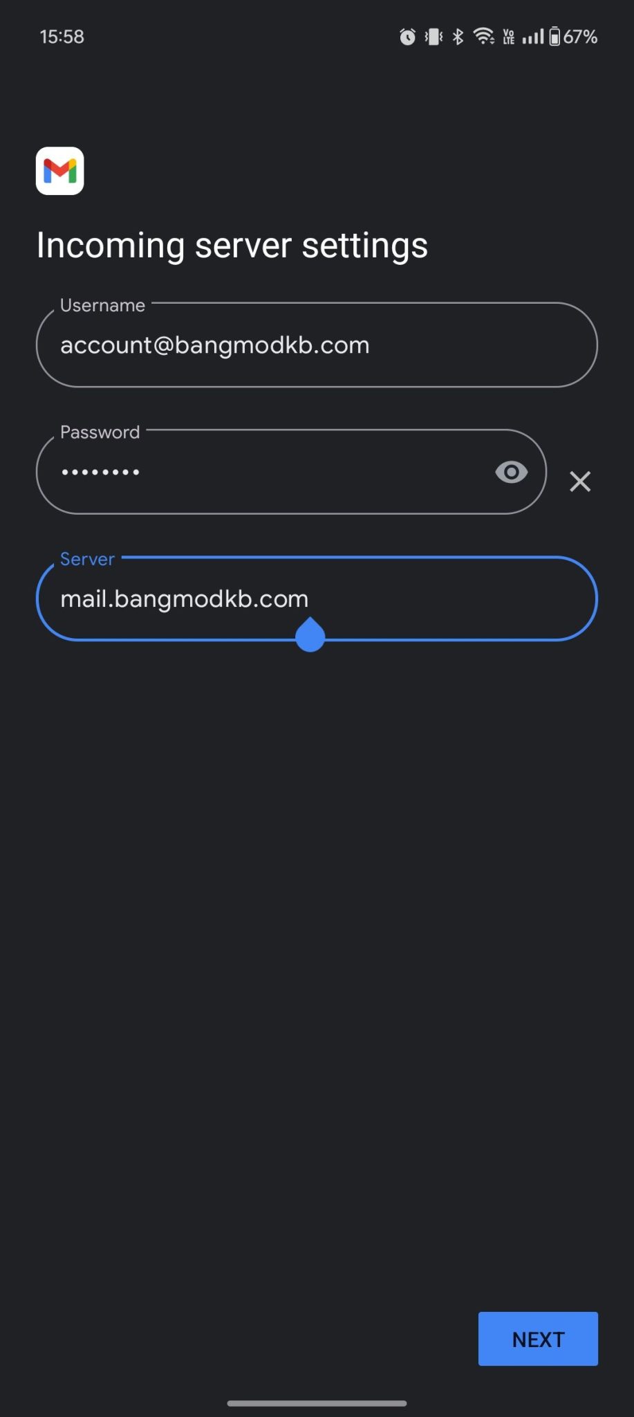 การตั้งค่า E-mail ผ่าน App Gmail บน Android - Bangmod Knowledge Base