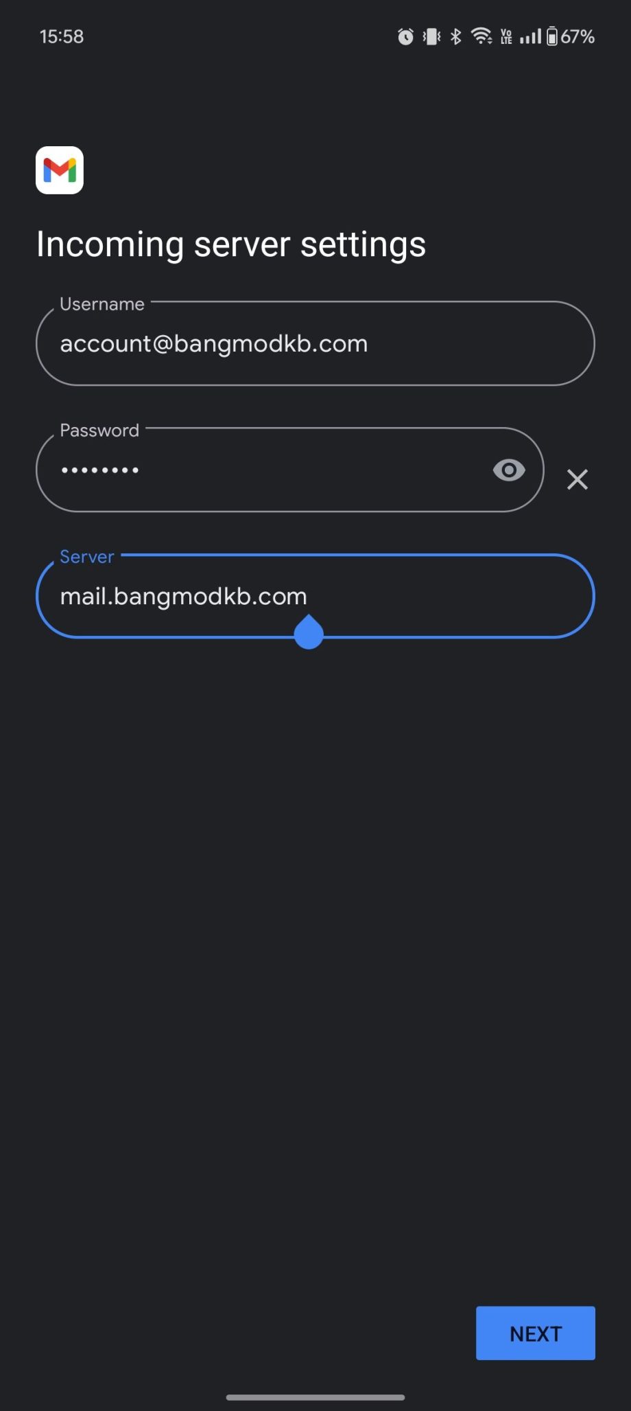 การตั้งค่า E-mail ผ่าน App Gmail บน Android - Bangmod Knowledge Base