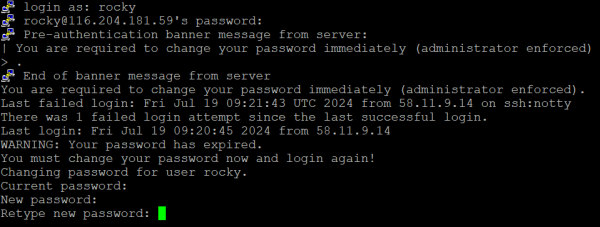 [EN] How to enable root access for Cloud Server Rocky Linux - Bangmod Knowledge Base