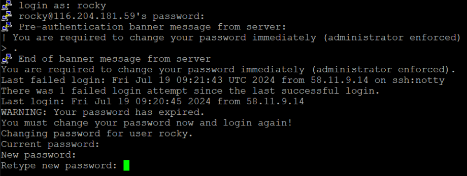 [EN] How to enable root access for Cloud Server Rocky Linux - Bangmod Knowledge Base